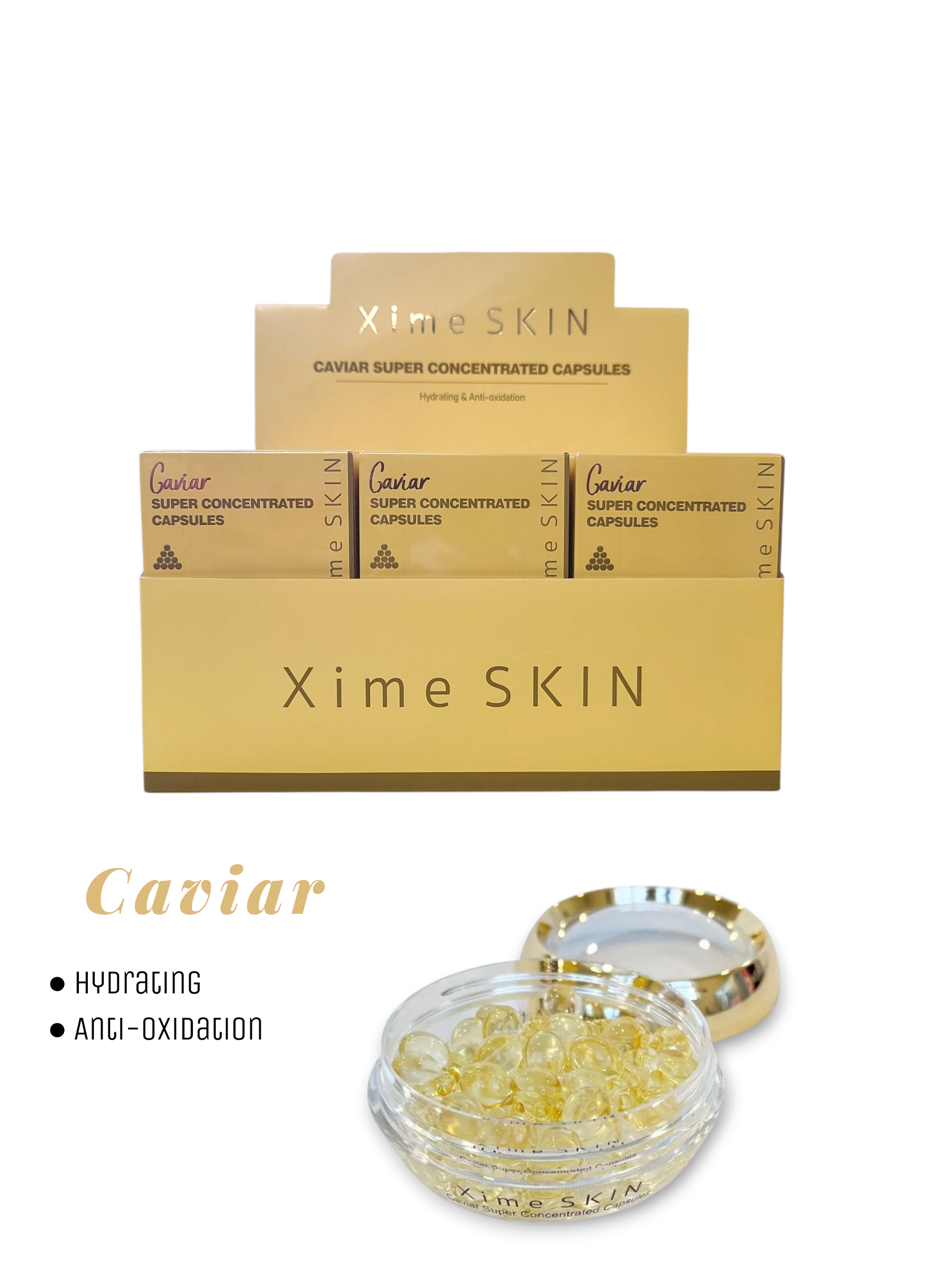 XIME SKIN Caviar Super Concentrated Capsules 340mg / 3pcs ...